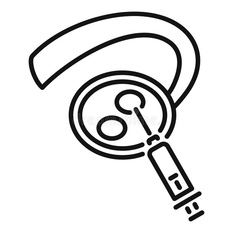 In Vitro Fertilization Procedure Injecting Sperm into Egg Cell Icon ...