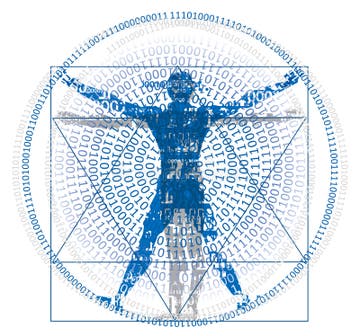 Vitruvian Binary Stock Illustrations – 29 Vitruvian Binary Stock ...