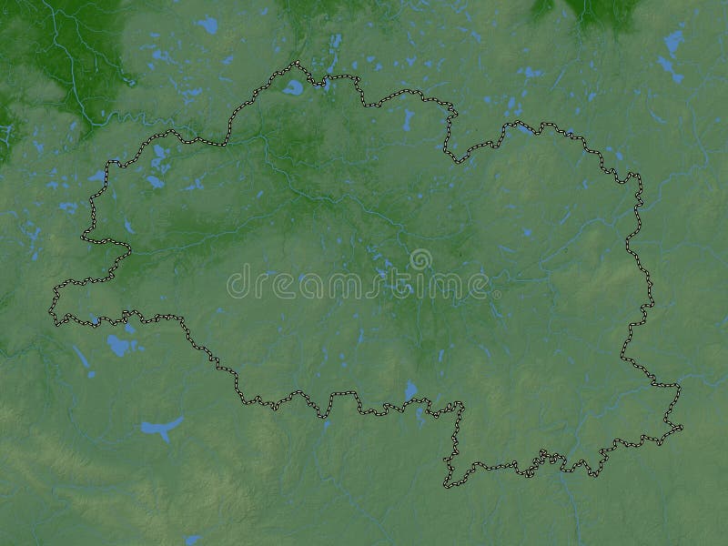 Vitsyebsk, Belarus. Physical. No Legend Stock Image - Image of baran ...