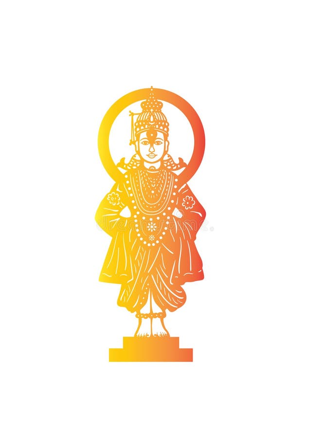 Vitthal Mauli Vector Design Stock Vector - Illustration of gods ...