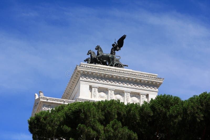Vittoriano, Rome stock image. Image of victor, history - 21112931