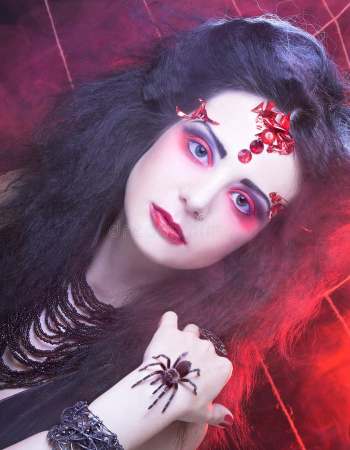 Viuda negra foto de archivo. Imagen de negro, atractivo - 32405592
