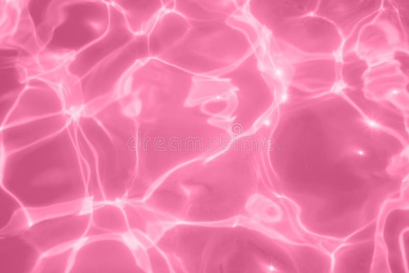 Viva Magenta Background, Water Waves in the Pool with Sun Reflection ...