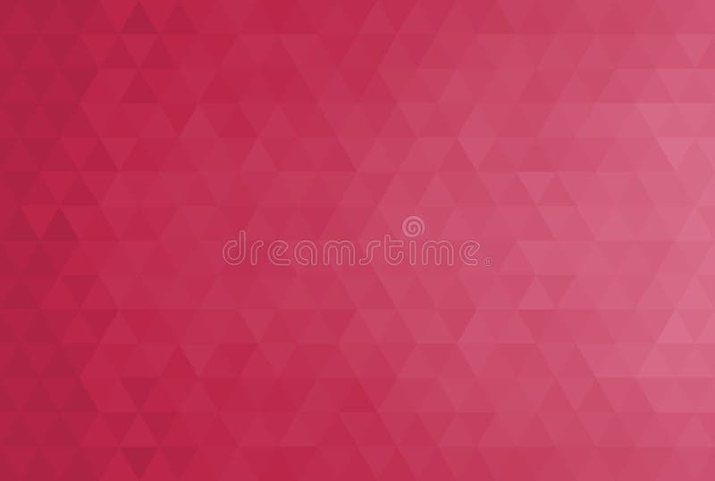 Viva Magenta Gradient Mosaic Triangle Background H3 Stock Vector ...