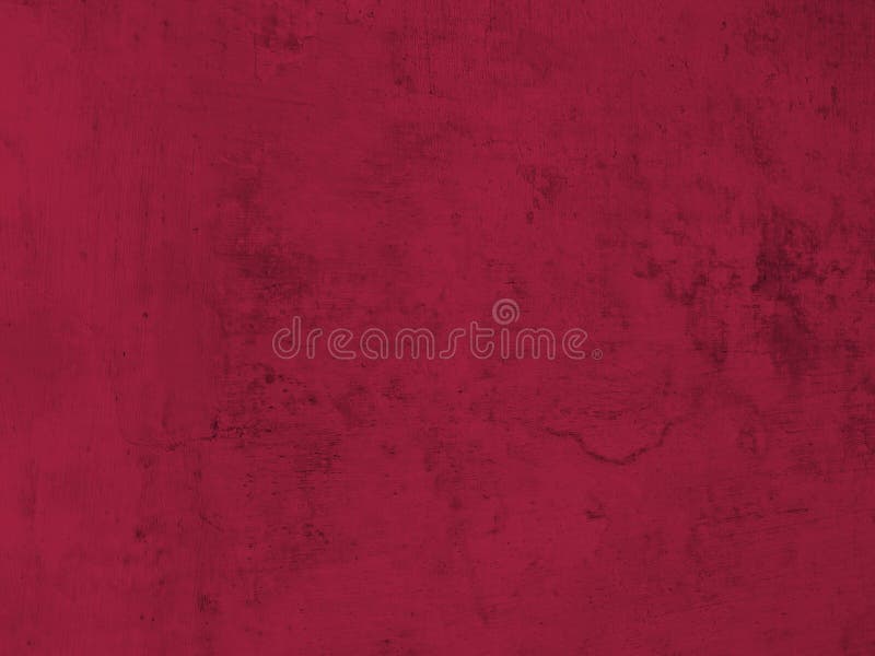 Viva Magenta Red with a Copy Space. the Texture of Wall Concrete Paint ...