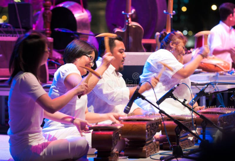 Vivace Movement on the Saron in Santai Editorial Stock Image - Image of ...