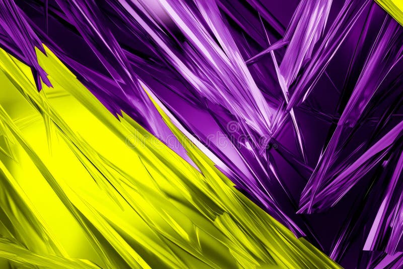 A Vivid Abstract Background with Sharp Angular Patterns in Neon Purple ...