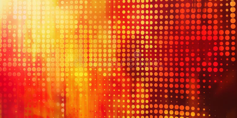Vivid Abstract Fiery Digital Grid Background with Bright Colors and ...