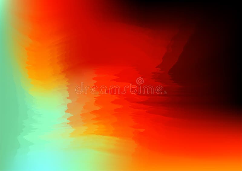 Vivid Red Abstract Gradient Background, Vector Stock Vector ...