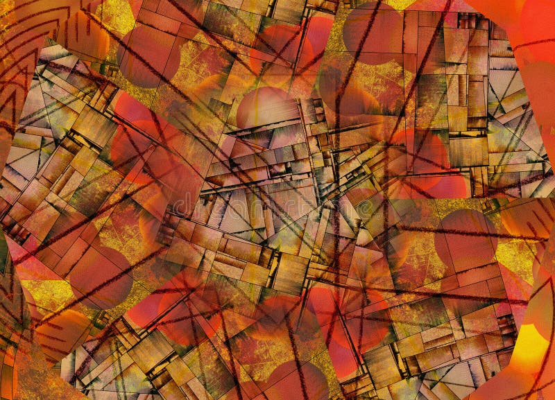 Vivid Abstract Lines and Background Stock Illustration - Illustration ...