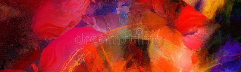 Vivid Abstract Painting stock illustration. Illustration of paint ...