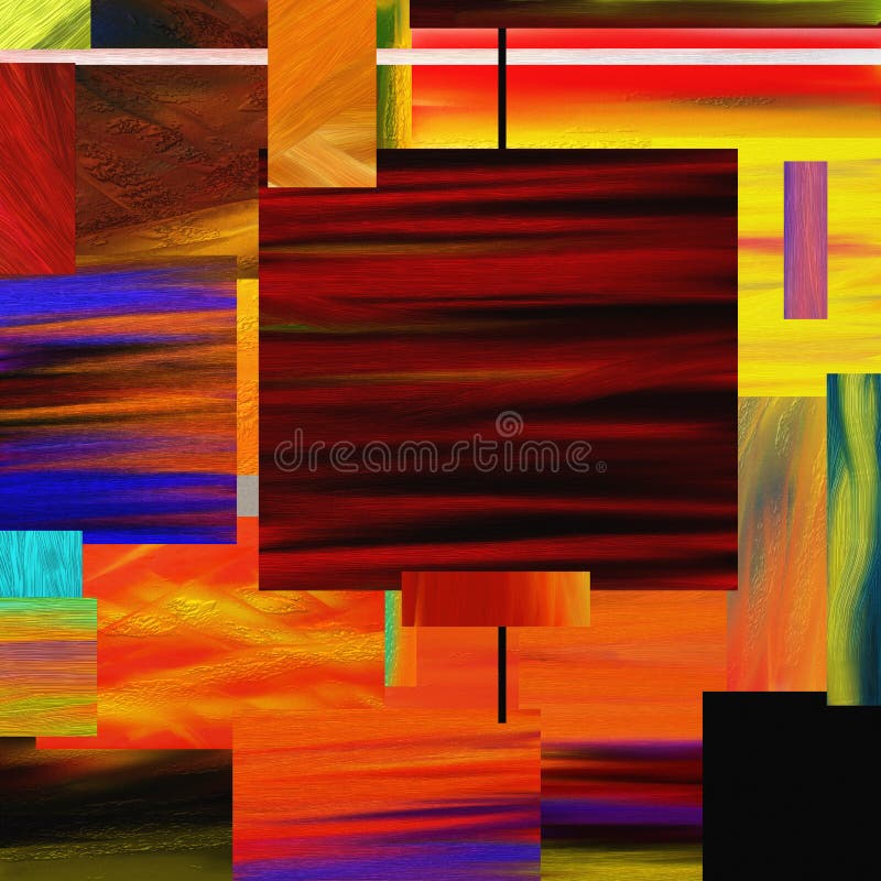Vivid abstract squares stock illustration. Illustration of black - 81669652