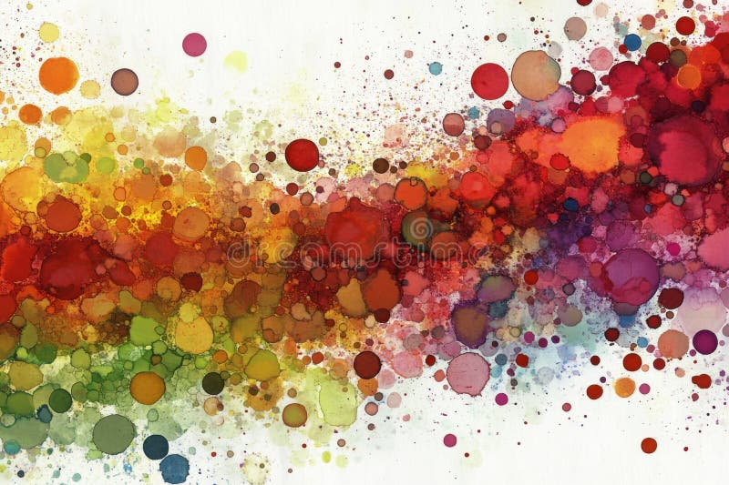 Vivid Alcohol Ink Background: Chaotic Burst of Color and Creativity ...