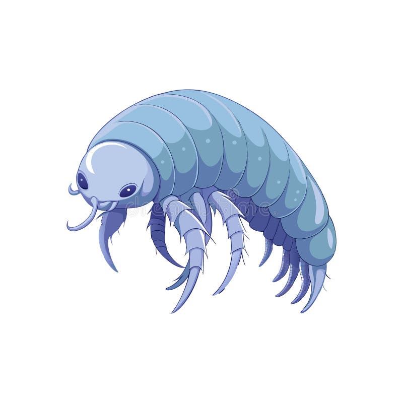 Vivid Artwork of Snow Flea stock illustration. Illustration of outline ...