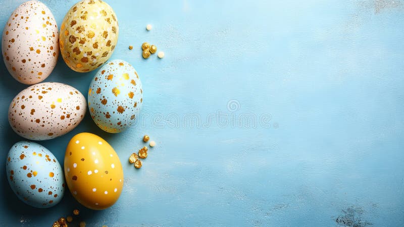 A Vivid Assortment of Colorful Balls Scattered on a Blue Surface ...