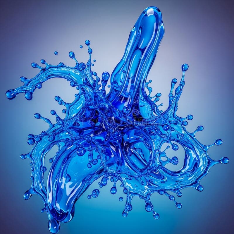 Vivid Blue Liquid Splash Stock Illustrations – 20,292 Vivid Blue Liquid ...