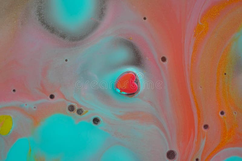 Vivid Bright Background Texture Pattern with Acrylic Colour Stock Image ...