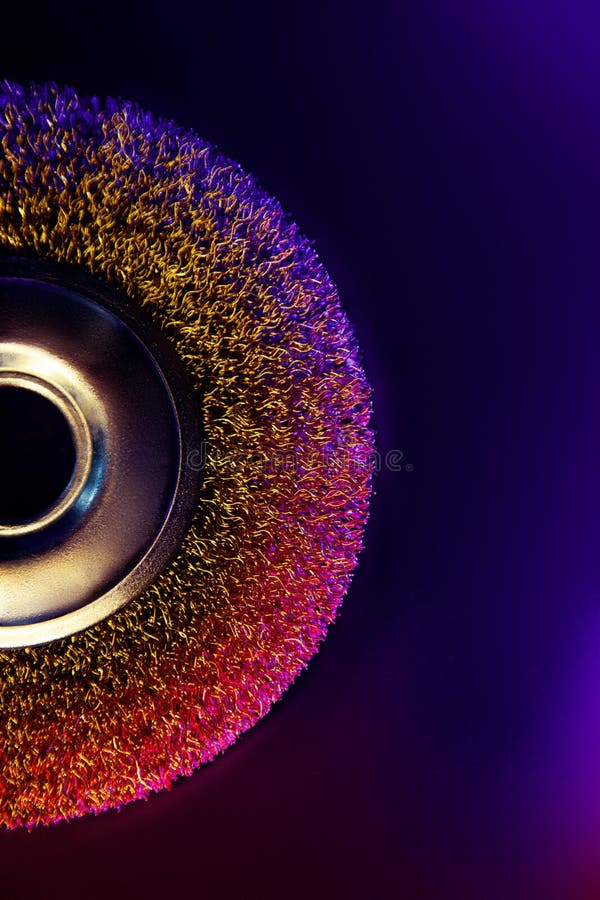 Neon cxolored disk. stock image. Image of effects, electronic - 157468603