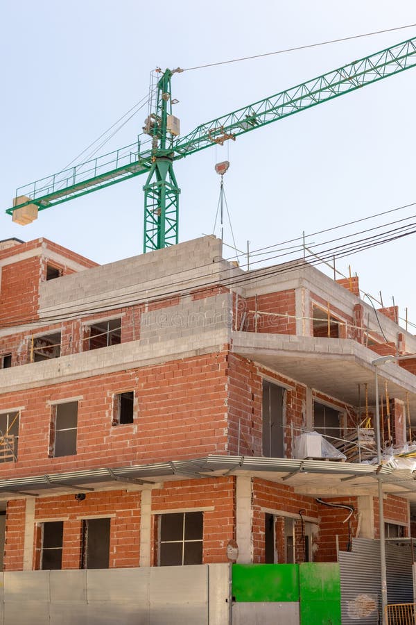 Vivid Capture of Construction Site Showcasing Building in Progress with ...