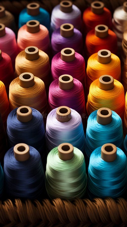 Vivid Catalog Showcases an Array of Multicolored Threads for Crafting ...