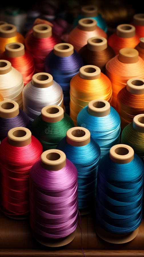 Vivid Catalog Showcases an Array of Multicolored Threads for Crafting ...