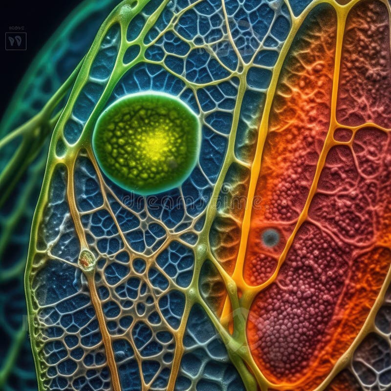 Vivid Chloroplasts in a Plant Cell: a High-Resolution Electron ...