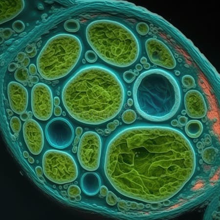Vivid Chloroplasts in a Plant Cell: a High-Resolution Electron ...