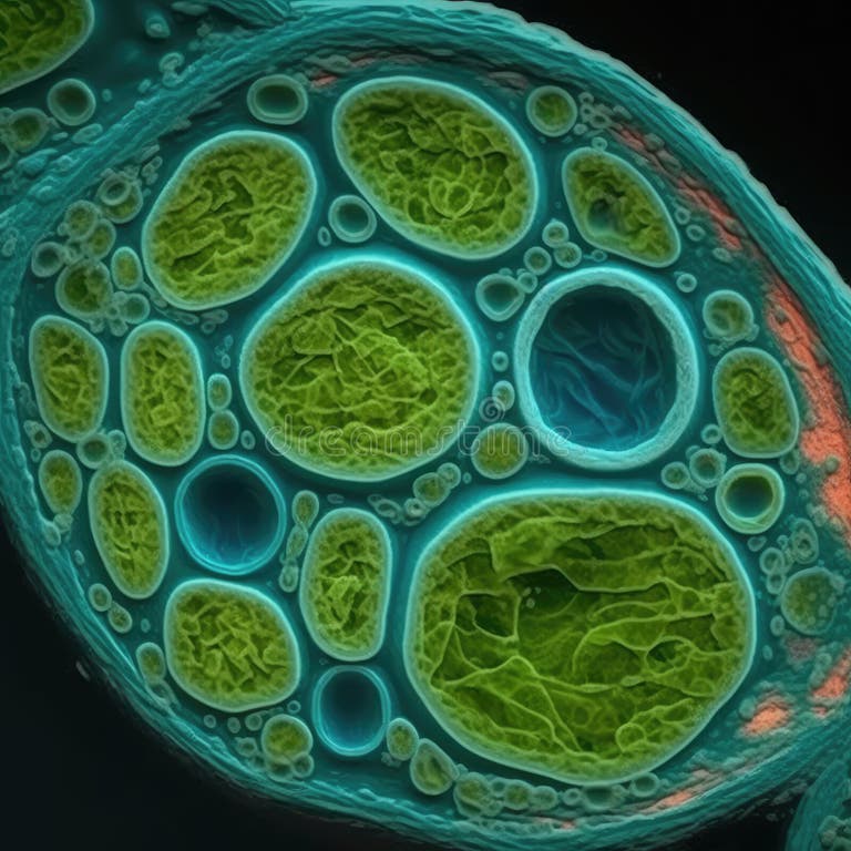 Vivid Chloroplasts in a Plant Cell: a High-Resolution Electron ...