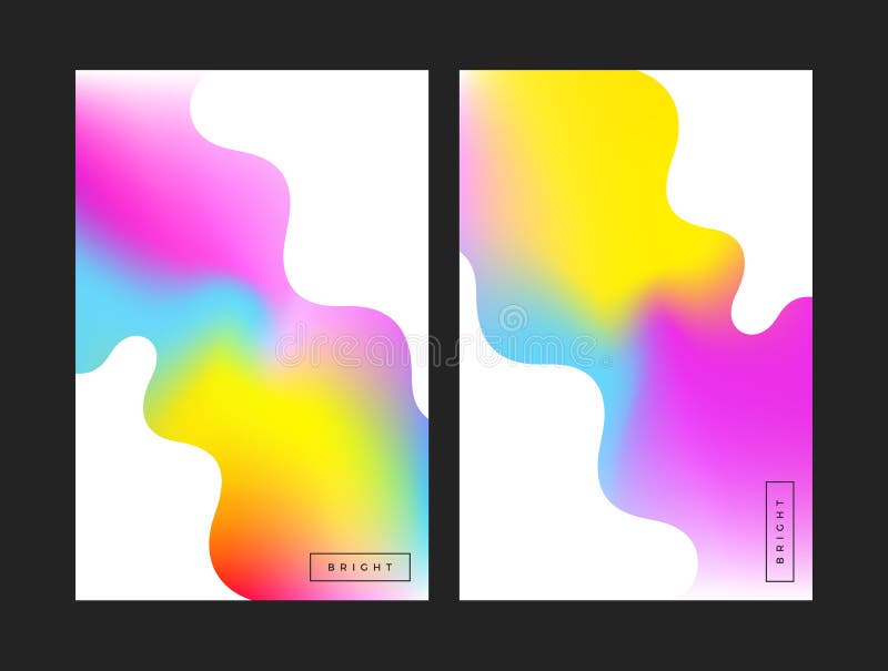 Vivid Color Abstract Spectrum Background Wallpaper. Multicolored Vector ...