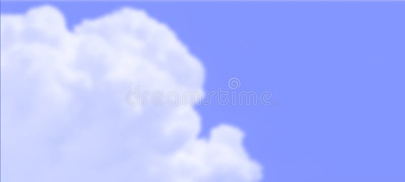 Vivid Colored Aesthetic Sky Background. Realistic Vector Clouds Stock ...