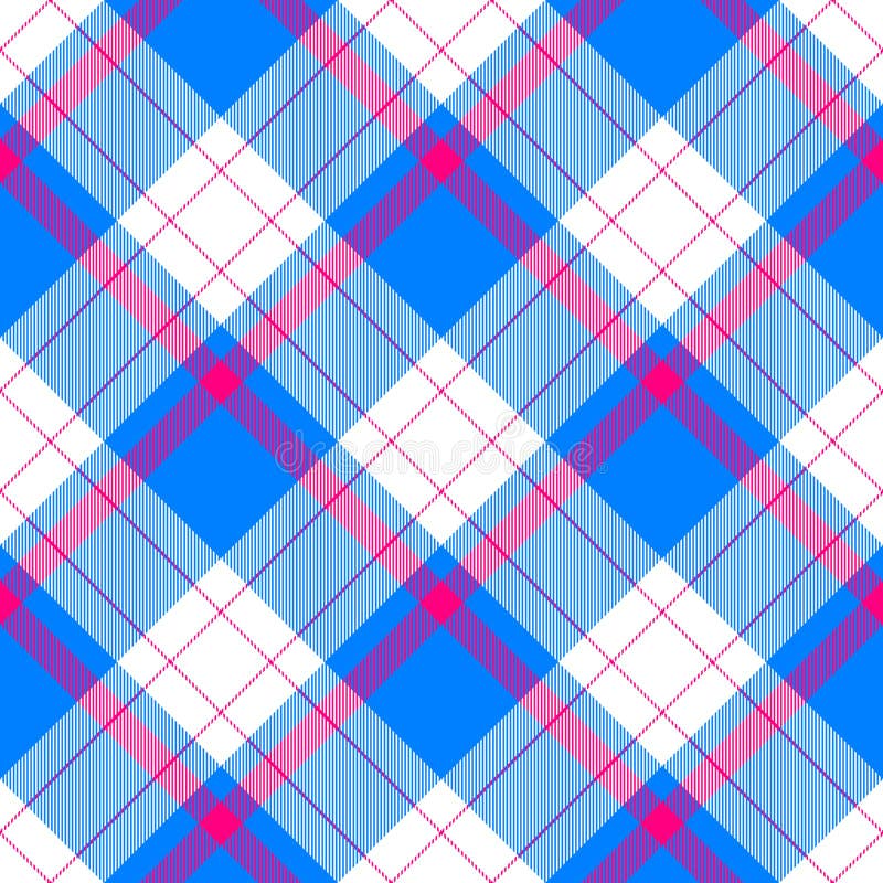 Vivid Colors Checkered Pattern Diagonally Oriented Seamless Tile Stock ...