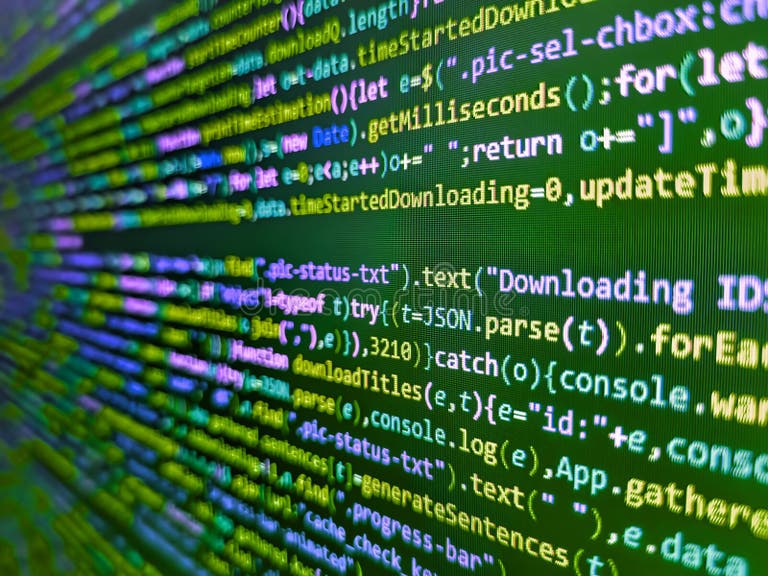 Vivid Colors. JS Website Developme. Abstract Shading Net for Background ...