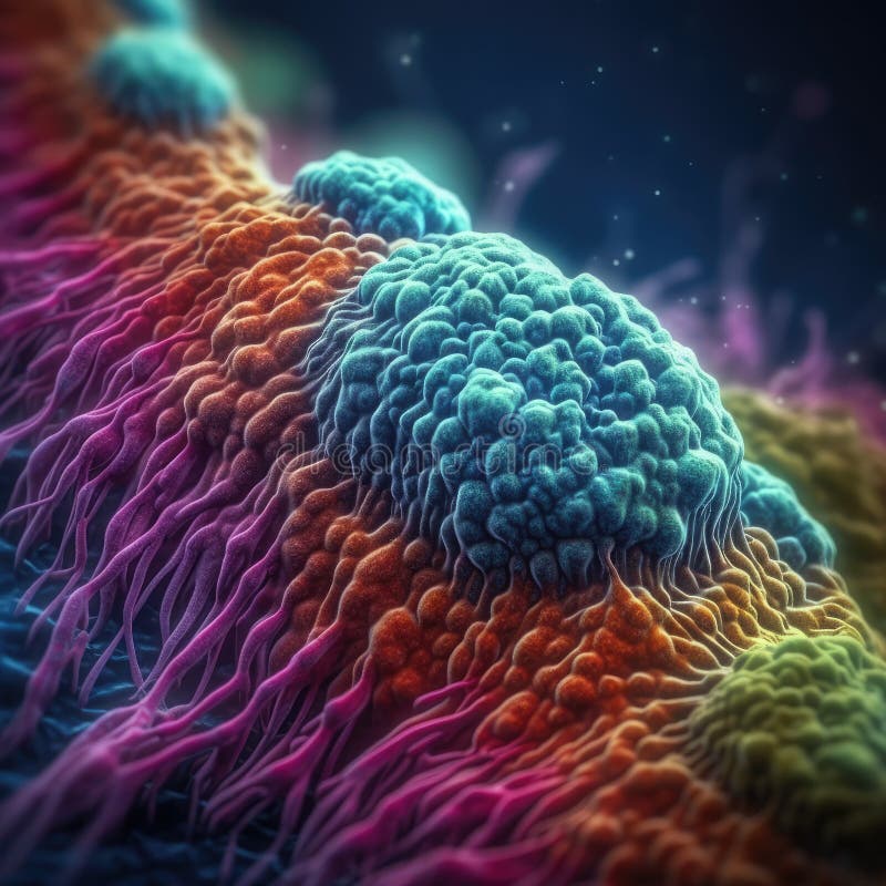 Vivid Colors of Microscopic Bacteria Viewed through an Electron ...