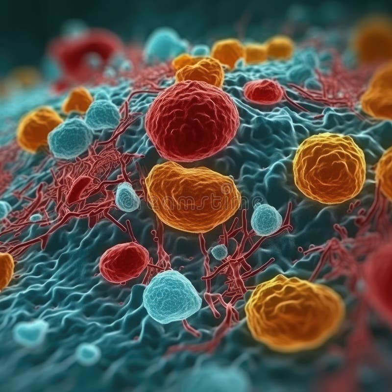 Vivid Colors of Microscopic Platelets in 4K Resolution. Perfect for ...