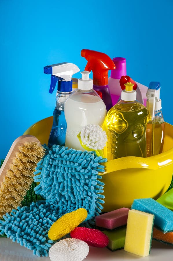 Vivid Colors in Washing Concept Stock Photo - Image of service ...