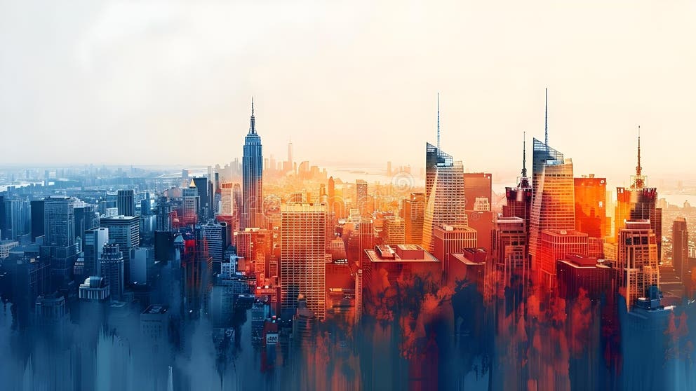 Cityscape Evolution Stock Illustrations – 1,732 Cityscape Evolution ...