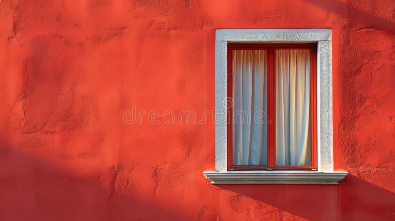 Vivid Contrast, a Symphony of Red and White in Architectural Harmony ...