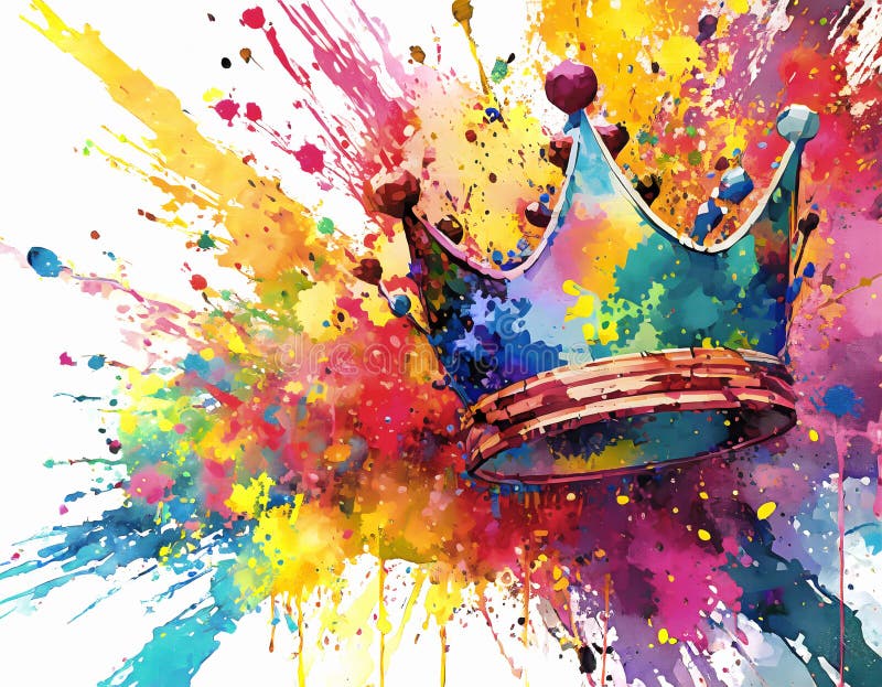 Vivid crown stock illustration. Illustration of coronet - 311743604