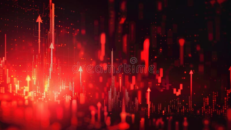 Dynamic Red Visualization of Rising Analytics Data in Modern Digital ...