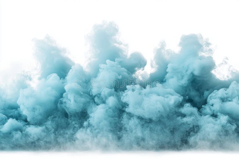 Thick, Swirling Purple Smoke Rises Dramatically, Blending Beautifully ...