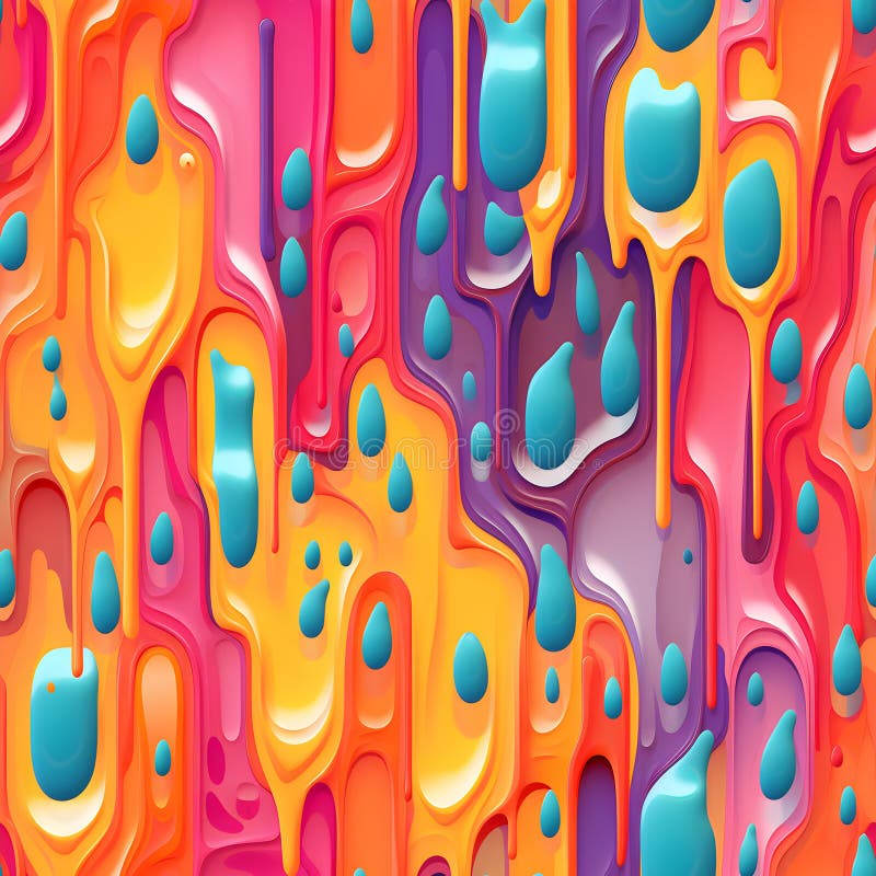 Vivid and Expressive Multicolored Abstract Painted Background Stock ...