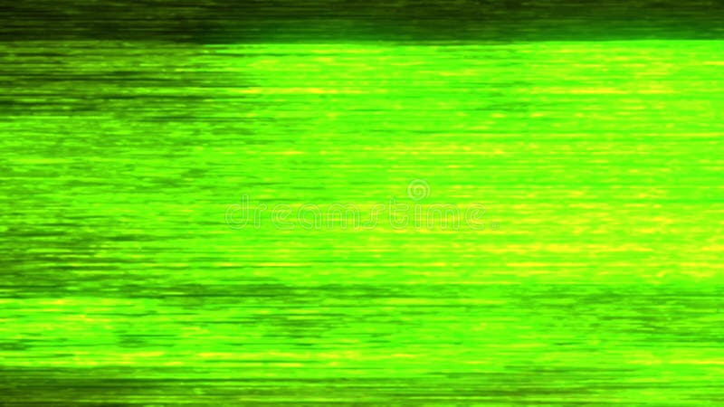 Glitch Effect Transformation with Vibrant Yellow and Green Hues in ...