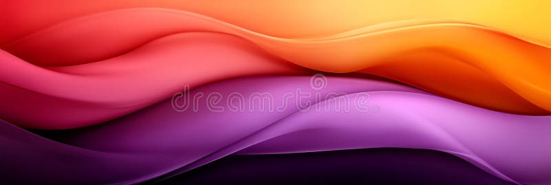 Vivid Gradient Waves Abstract Background for Technology, Digital Media ...