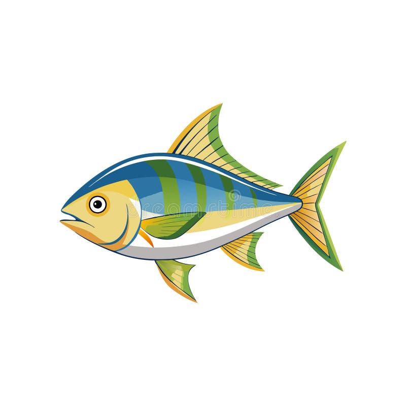 Vivid Indian Threadfin Underwater Artwork Stock Photo - Illustration of ...