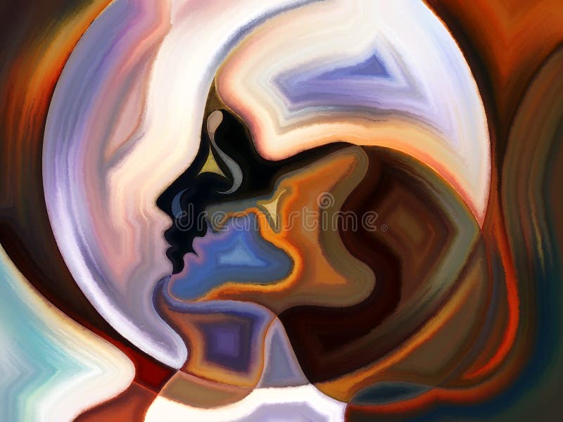 Vivid Inner Paint stock illustration. Illustration of creative - 46053439