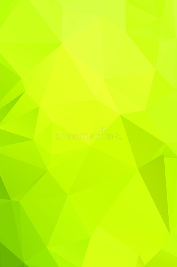 Vivid Light Green Vector Low Poly Crystal Background. Design Pattern ...