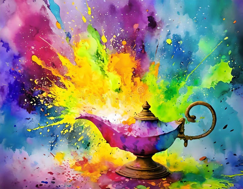 Magic Lantern Set. Fantasy Lamp Collection. Game Design Concept, Ui ...