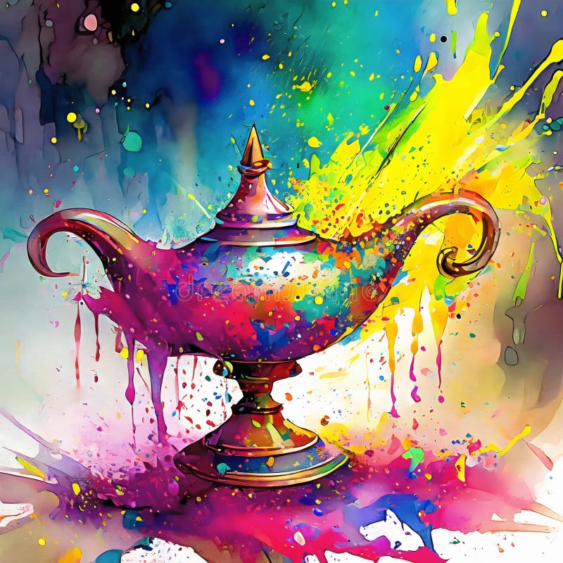 Magic Lantern Set. Fantasy Lamp Collection. Game Design Concept, Ui ...