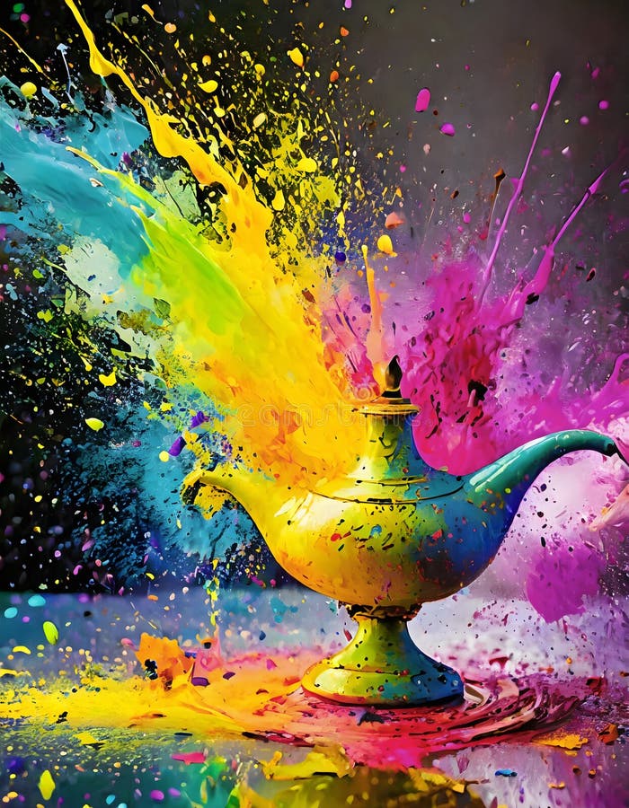 Magic Lantern Set. Fantasy Lamp Collection. Game Design Concept, Ui ...