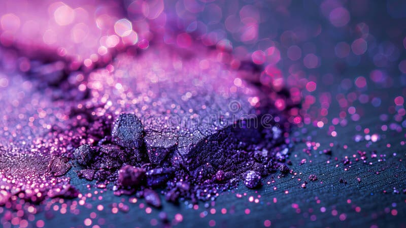 Vivid Makeup Face Powder Macro Photography with Creative Lighting on ...